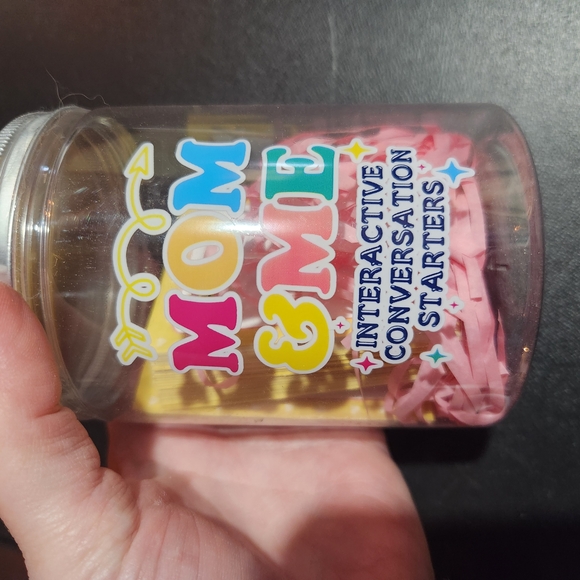 Other | Mom And Me Conversation Starters Jar Pink | Poshmark